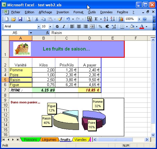 Excel Chapitre 1